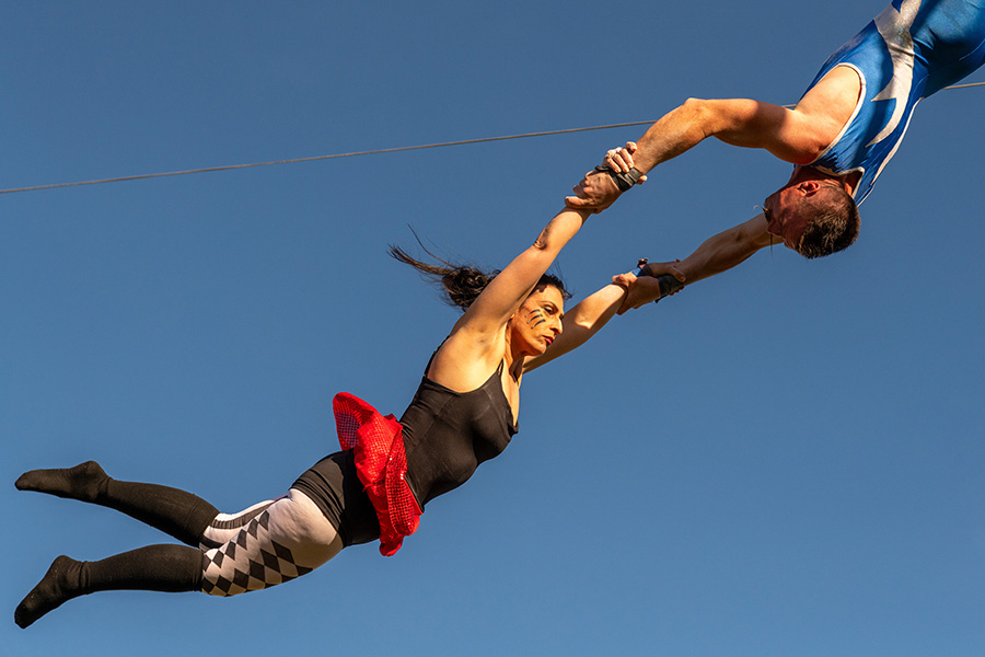 Swing! Circus at Darling Harbour - Sydney Festival